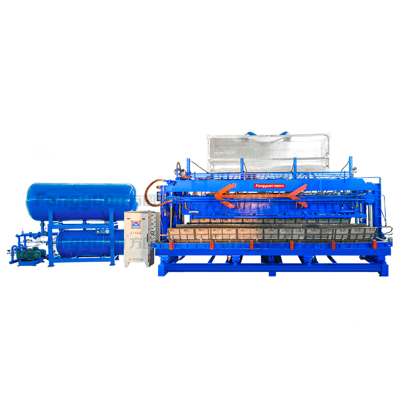 Fully Automatic EPS Foam Roller Shutter Box Shape Moulding Machine ...