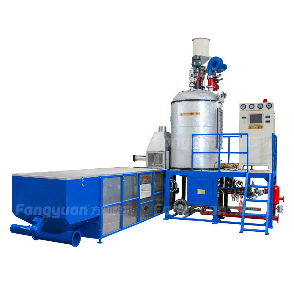 EPS Auto Batch Type Pre Expanders Foam Machine With Fluidized Drying ...